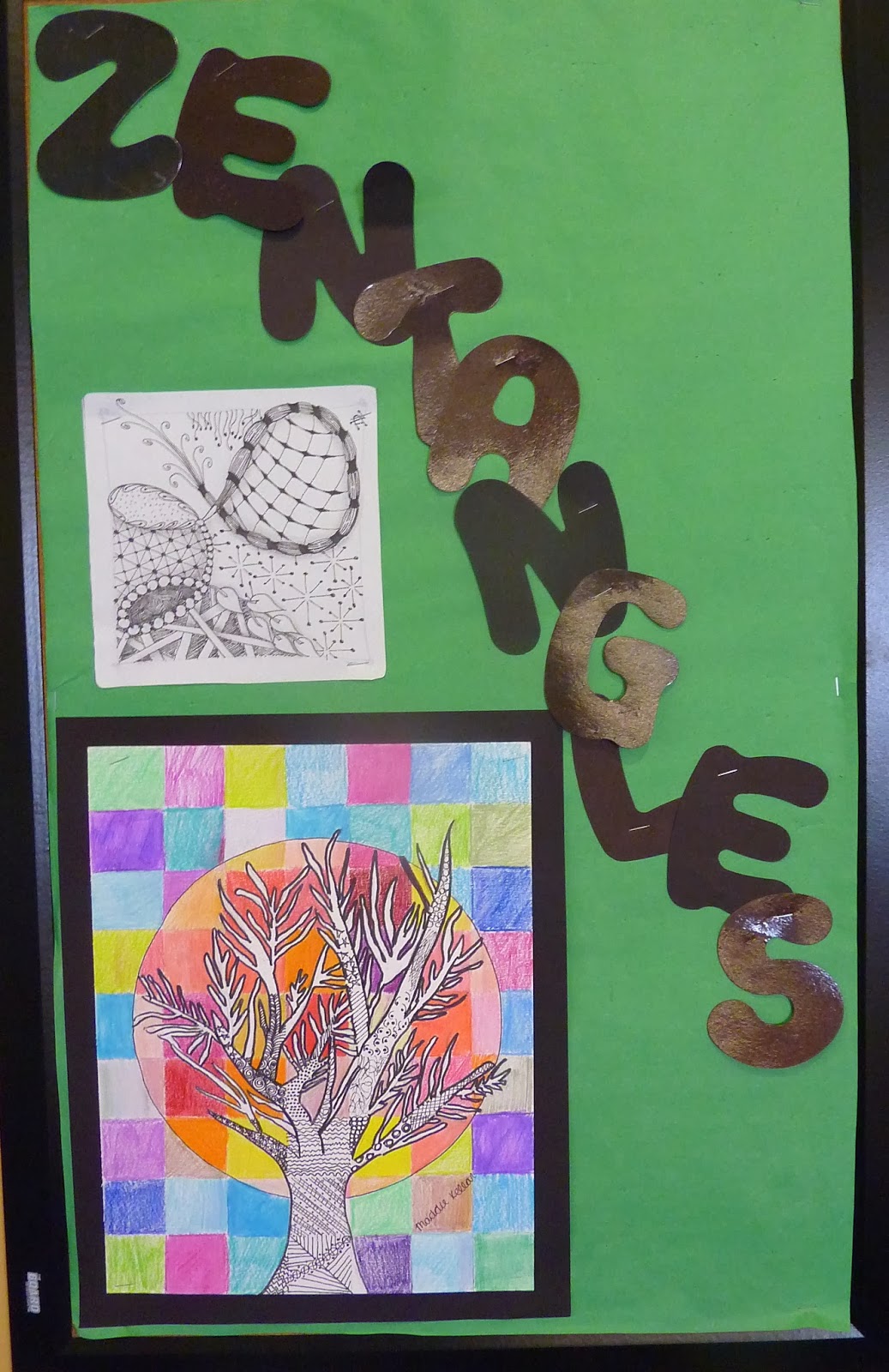 P. C. K. Art Room : Zentangle Trees