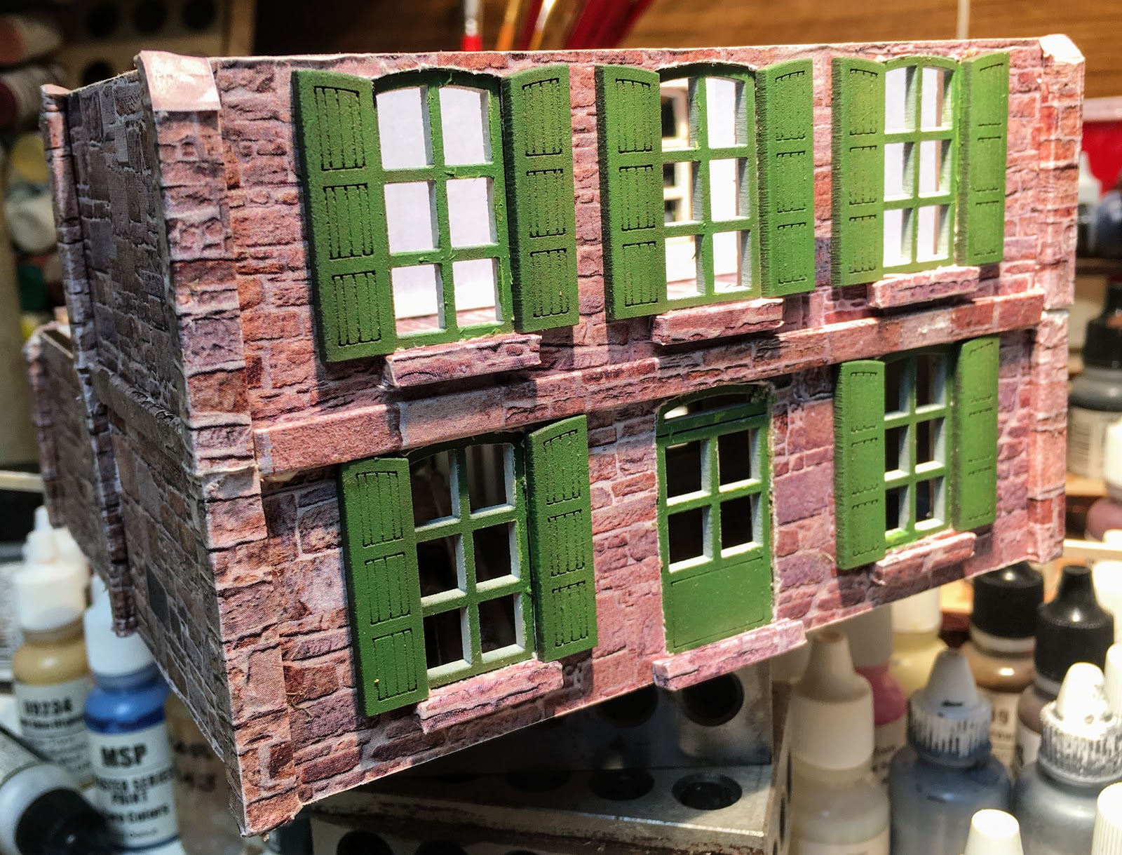 Wargames and Railroads: World War II Project - Buildings - Photo ...