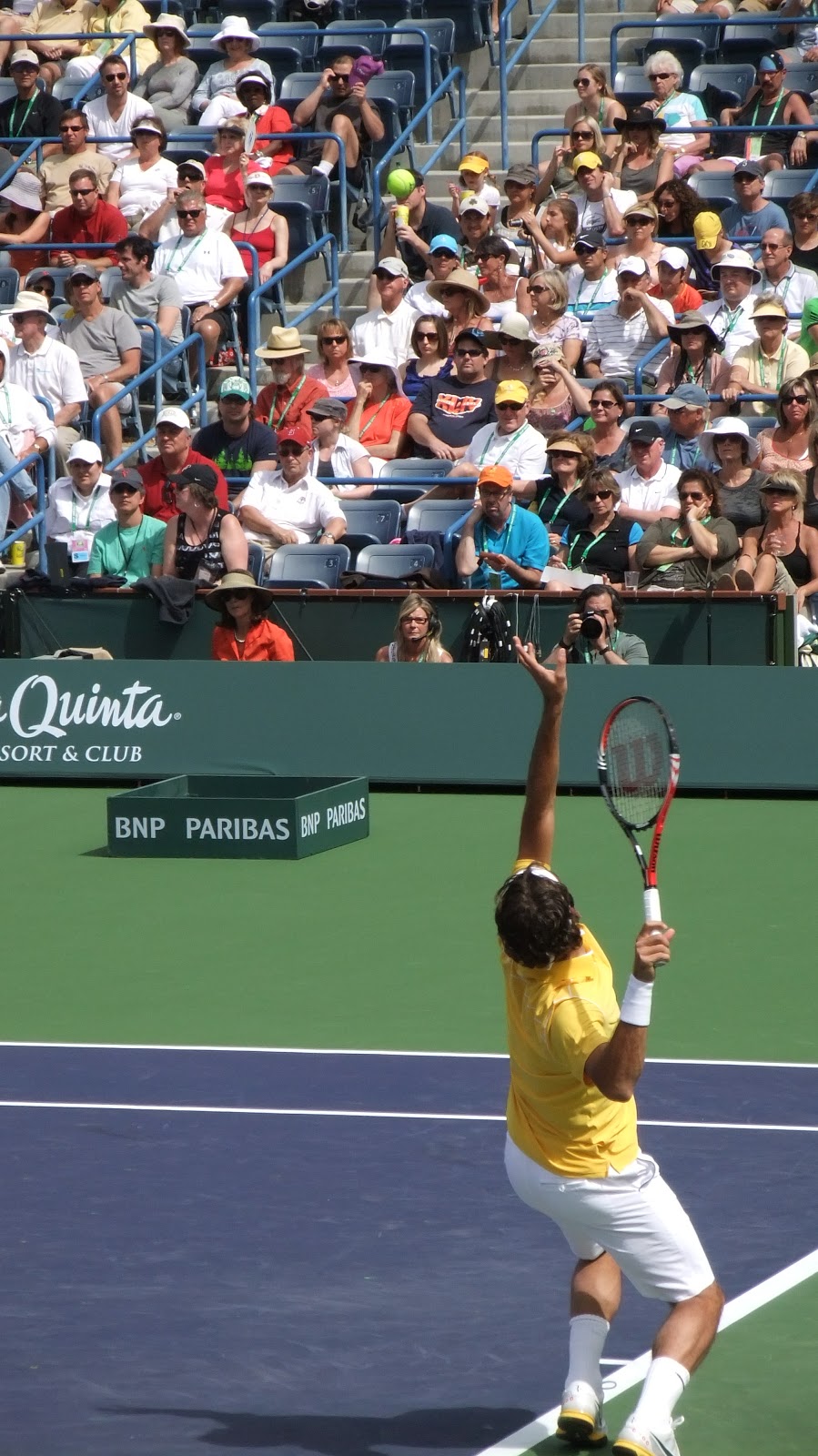 Tennis By The Book: Federer Service Toss