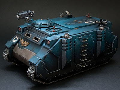 Ultramarines army: Rhino by Arsies