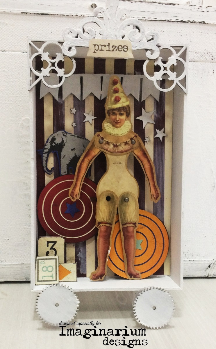 Imaginarium Designs: Vintage Circus Shadow Boxes