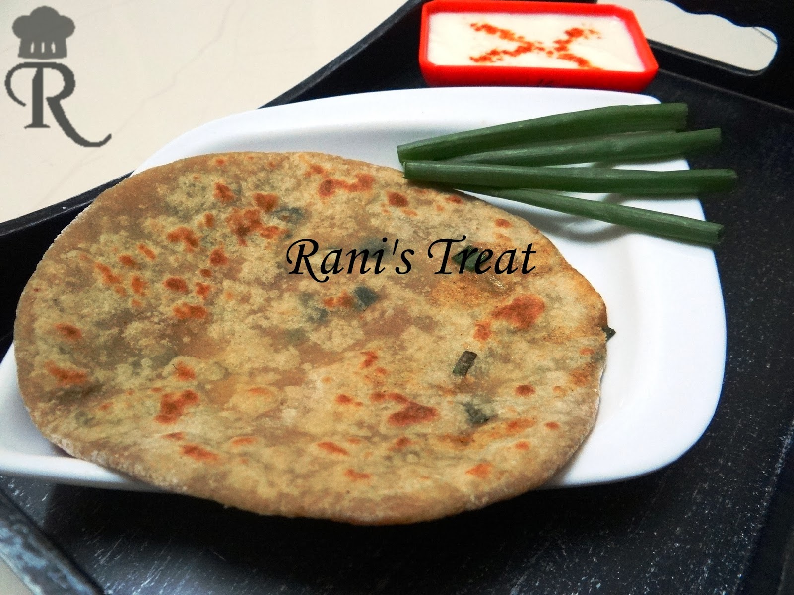 Rani's Treat: Spring Onion Chapati | Scallion Flat Bread