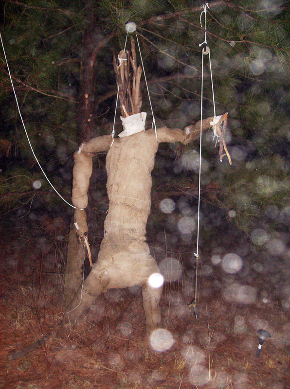 Maris' Vision: A night with the burlap people