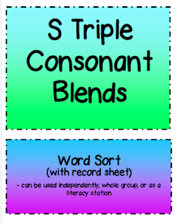 Primary Pals: Triple Consonant Blends