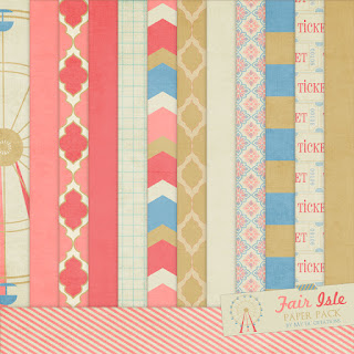 My Lil Creations: Fair Isle Papers