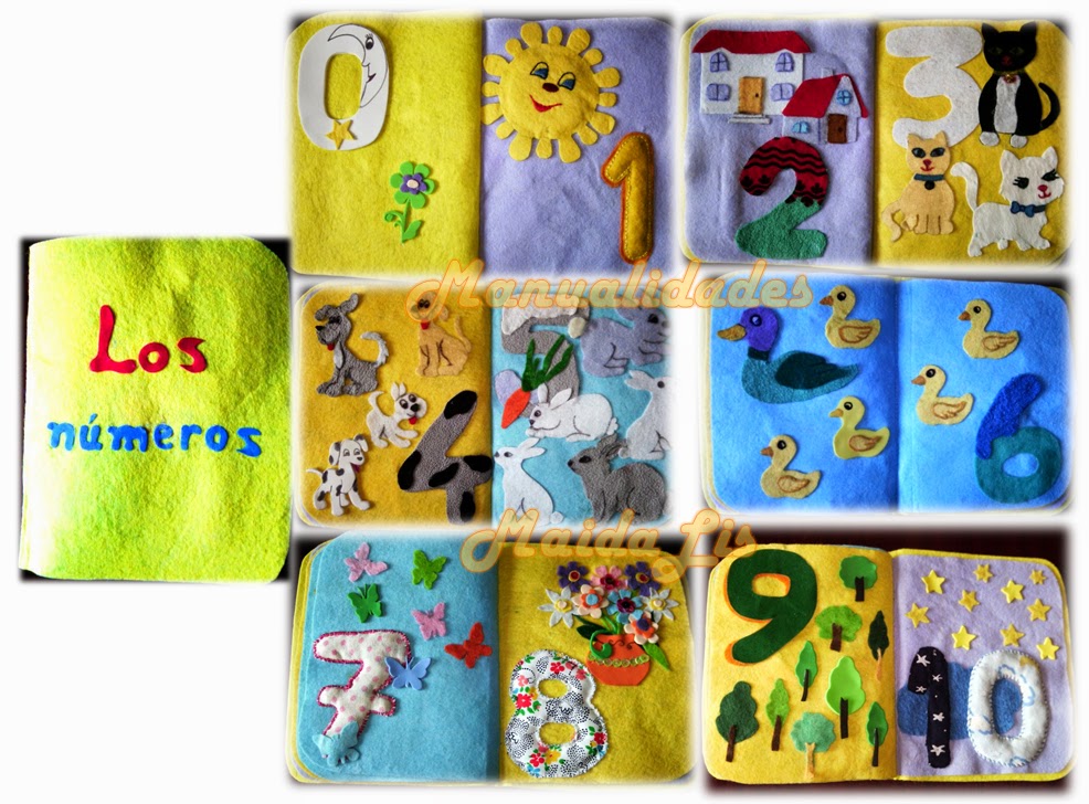 Manualidades de MaidaLis: LIBRO de Números