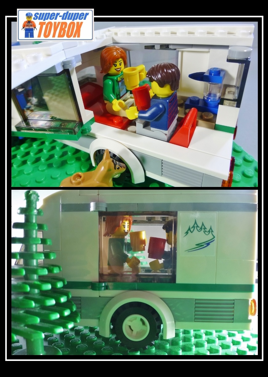 Super-DuperToyBox: Lego City Van & Caravan