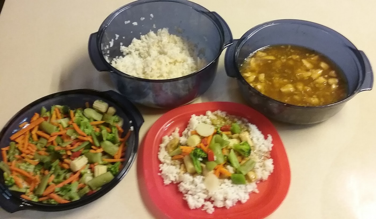 Patty's TW Recipes: Stir Fry cooked in the Tupperware Stack Cooker