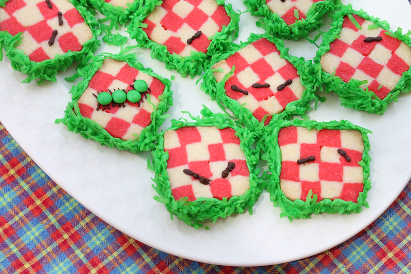 Food Lust People Love: Gingham Picnic Cookies #CreativeCookieExchange