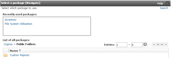 Mapping out OCI 7.3 DWH GUIs: Part 3: IBM Cognos Report Studio