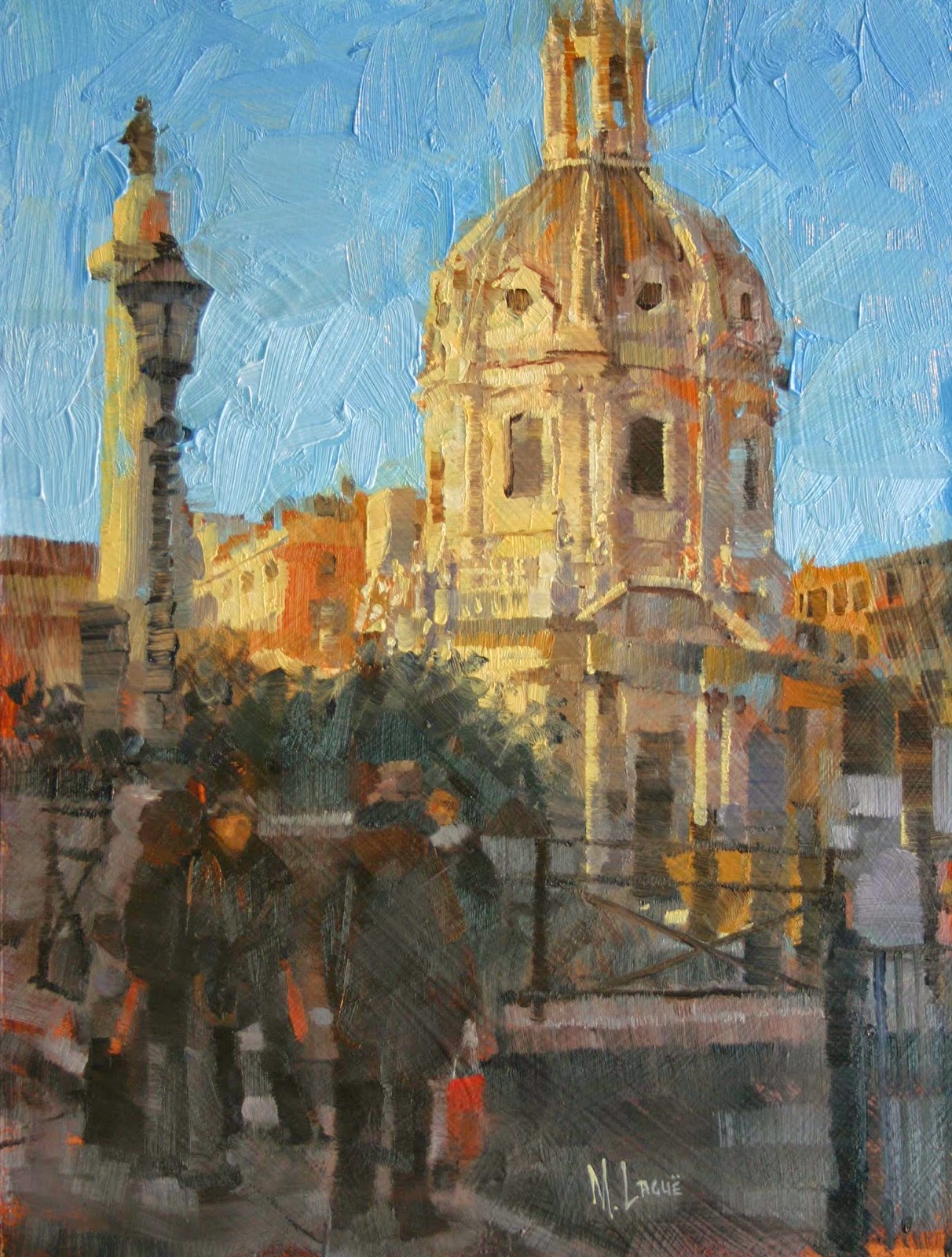 "Heb je Toulouse-Lautrec gezien?" - "Neen, wie heeft er gewonnen ...