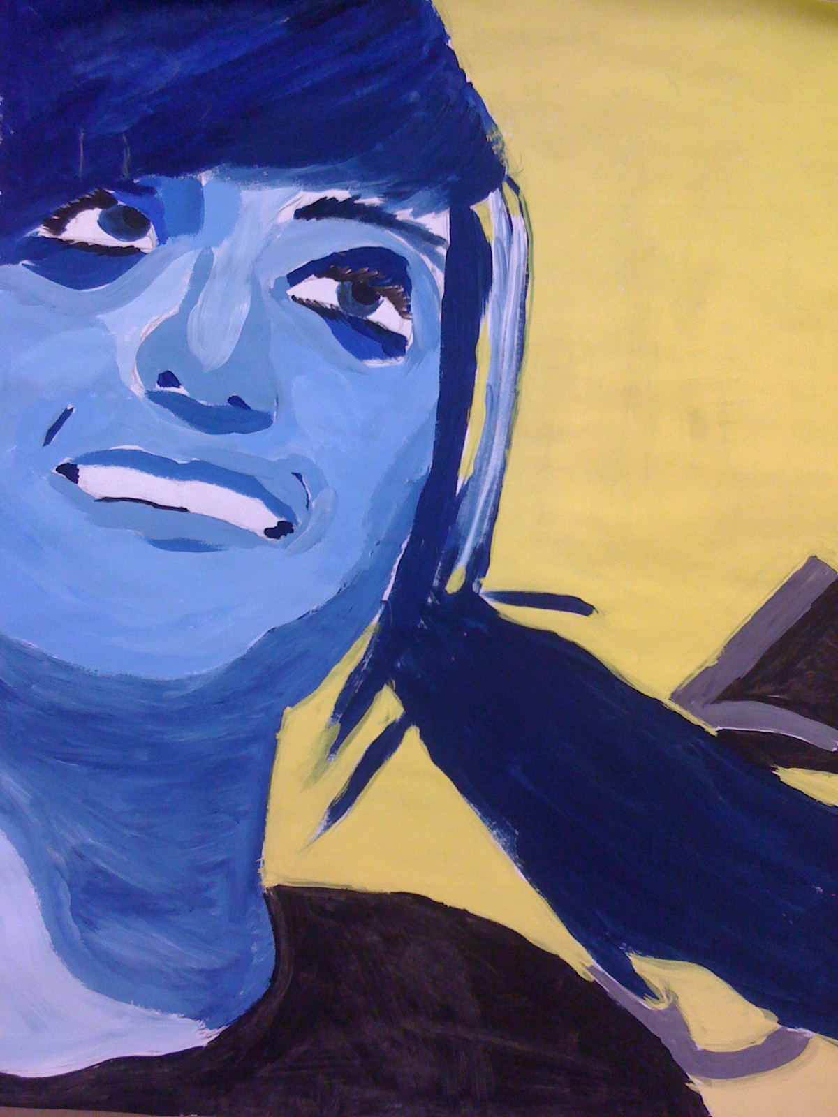 Miss Rossi's Art Class: Monochromatic Portraits