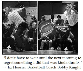 The District of Calamity: Bobby Knight on Mistakes