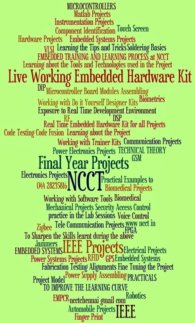 NCCT - PROJECT IMAGE GALLERY: NCCT Final Year Students Projects, IEEE ...