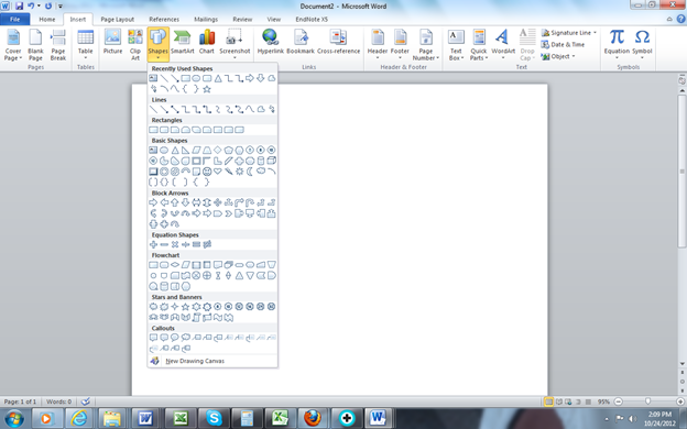 How To Draw Graphs In Ms-word - Lms Help