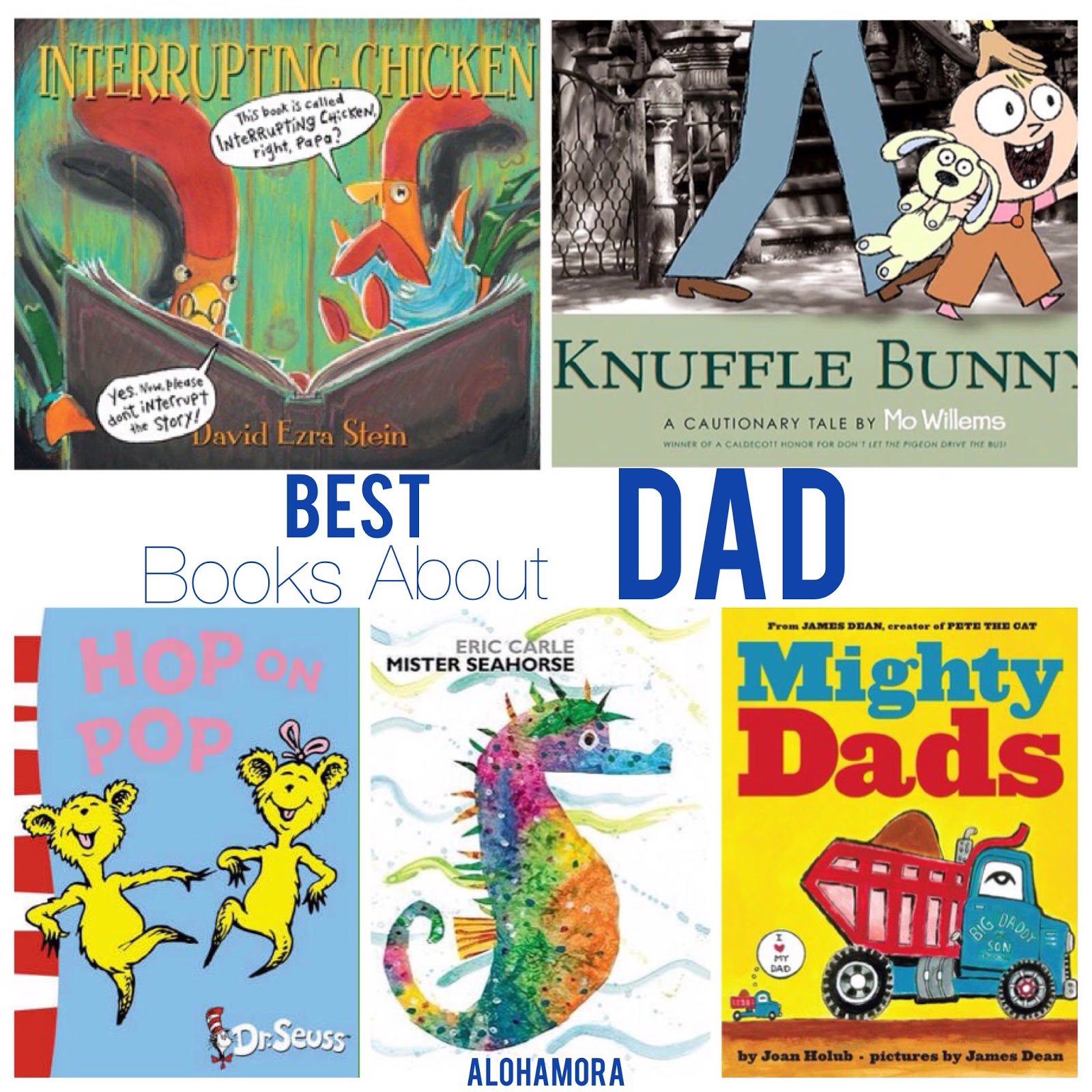 Alohamora: Open a Book: The 5 Best DAD Books aka Books About Dad