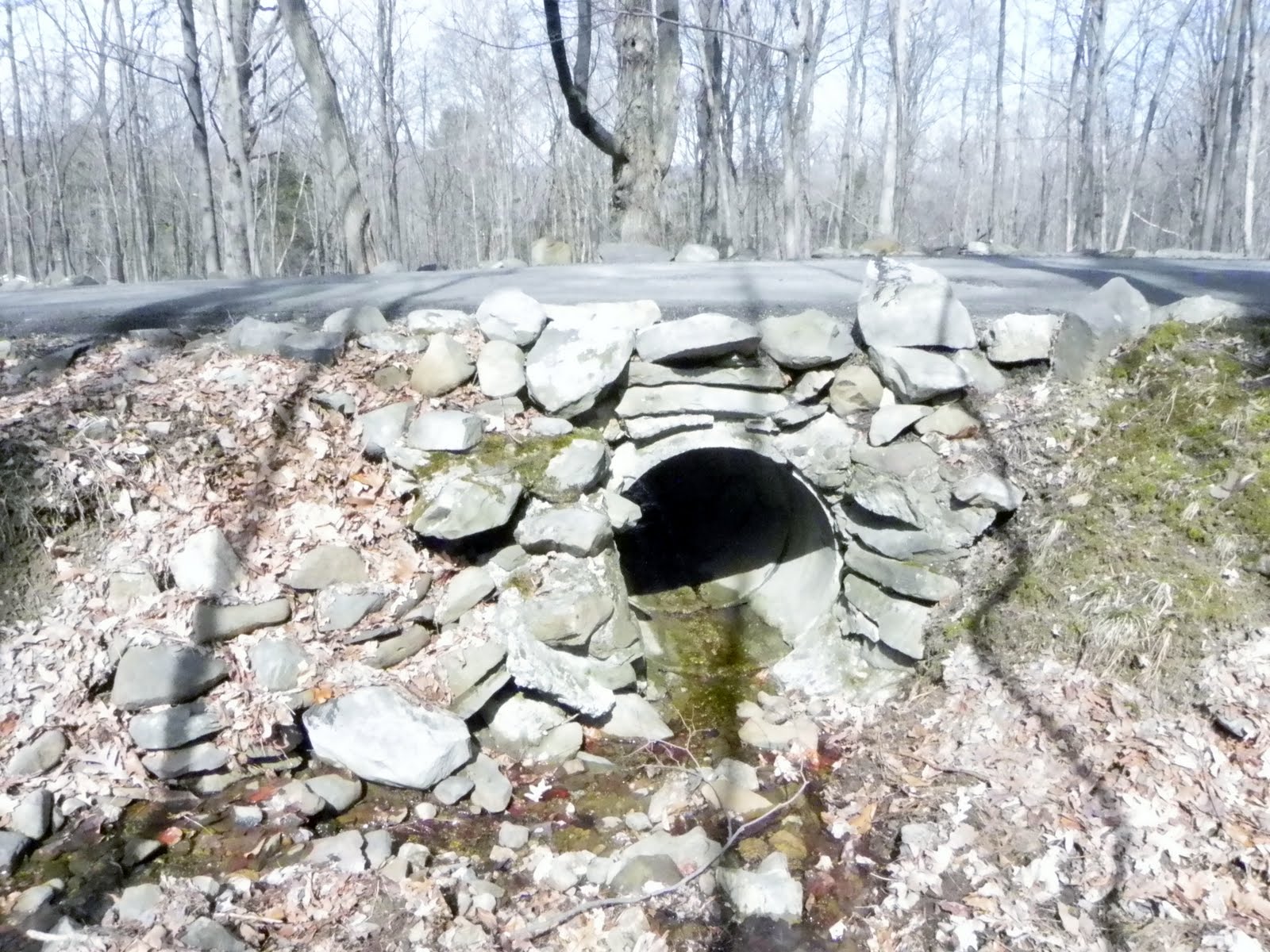 Cornwall 1941-42 Roadbuilding: Large Culvert