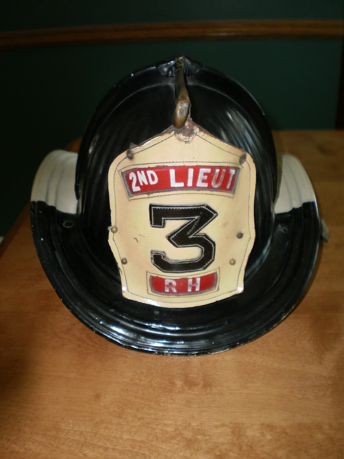 Broad Street Park Yesteryears: Rusling Fire Helmet