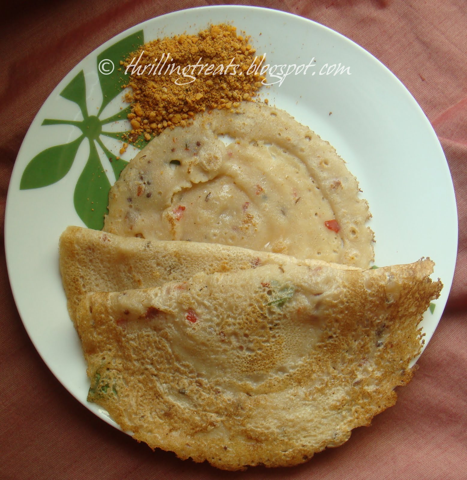 Food for art, heart and thought!: Wheat Dosa/Goduma dosa