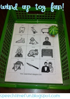 Wind up toy fun! - Speech Time Fun: Speech and Language Activities