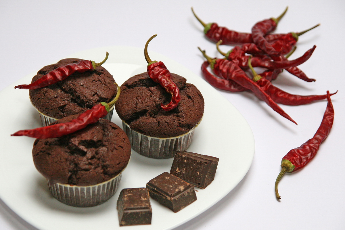 Mni receptgyűjteménye: Csokis-chilis muffin