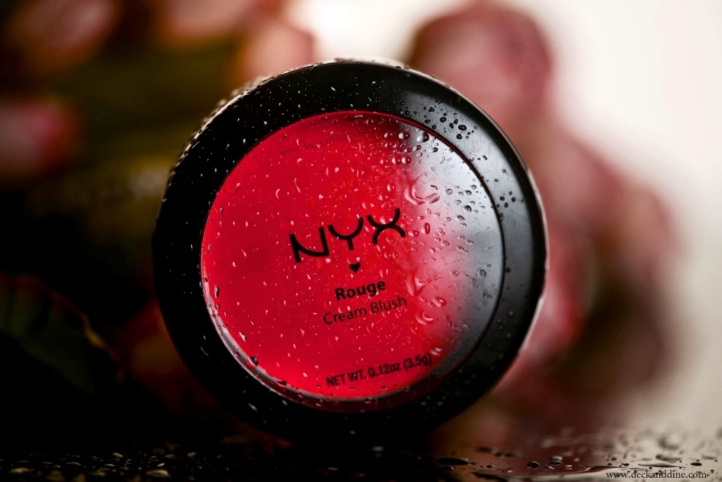 NYX Rouge Cream Blush Red Cheeks Review, Swatches & FOTD - Deck and Dine