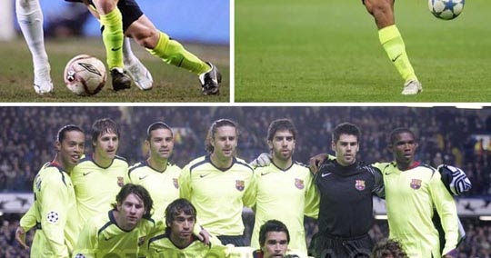 Football teams shirt and kits fan: FC Barcelona 2005-06 Away Kits