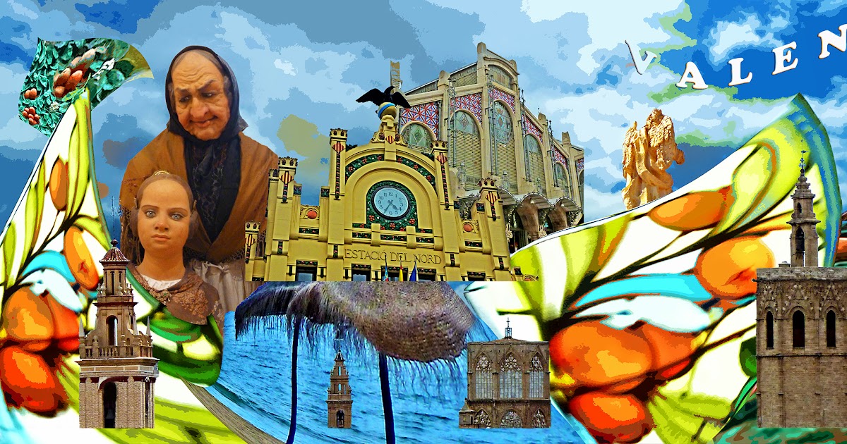CUADRO COLLAGE DE VALENCIA