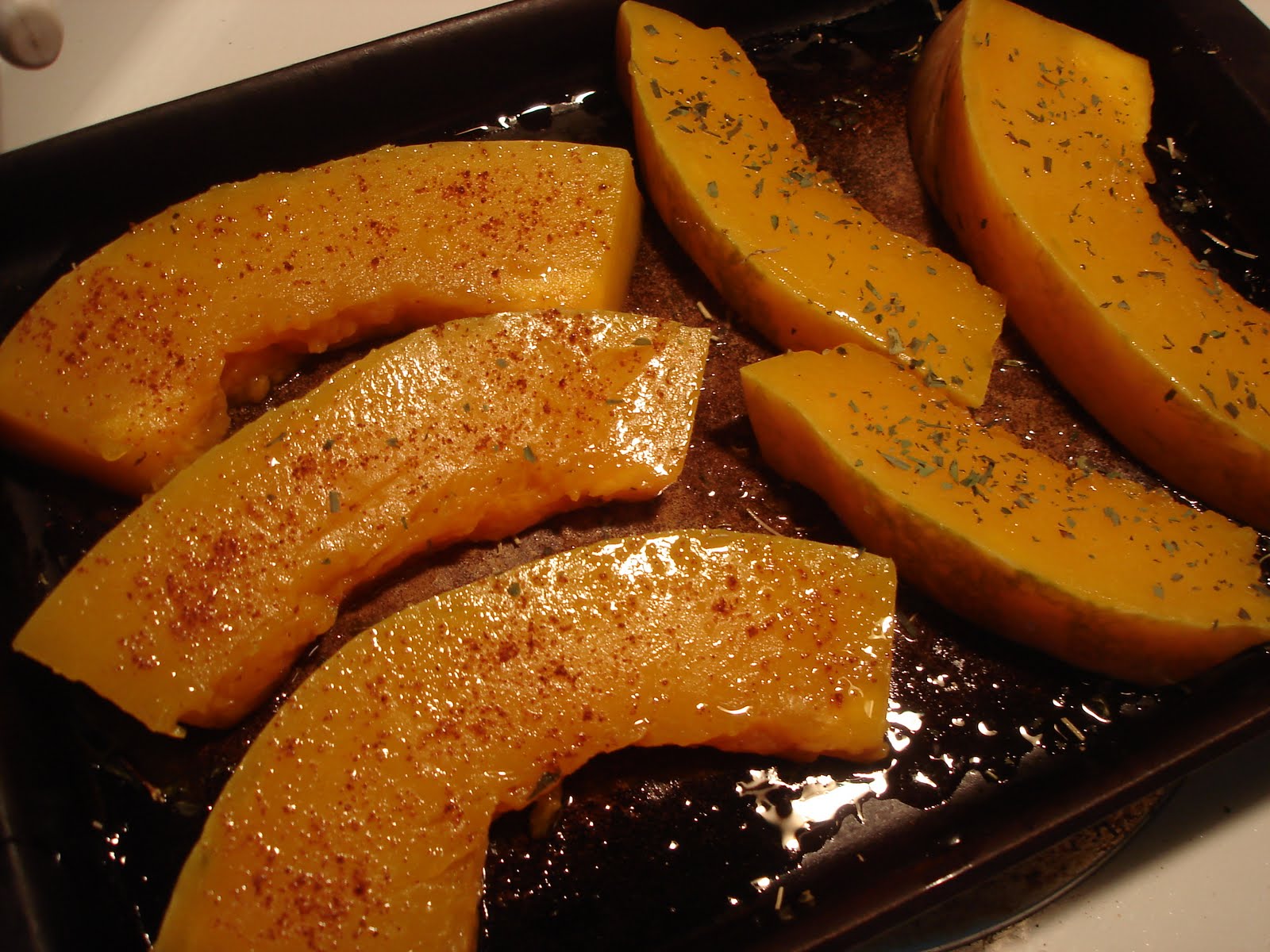 The Tiny Skillet: Dinner Healthy...Calabaza, Baked Salmon & Warm Goat ...