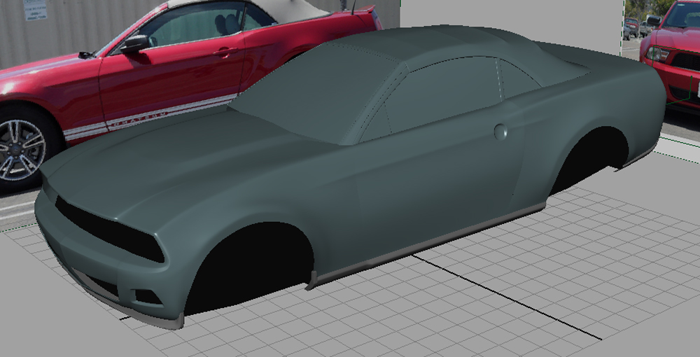 Shahbir's Artwork and Other Things: Maya Tutorial: Finished Car Model