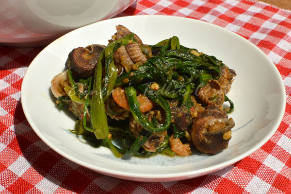 Elinluv's Tidbits Corner: Spicy Hot Balitong With Kangkung
