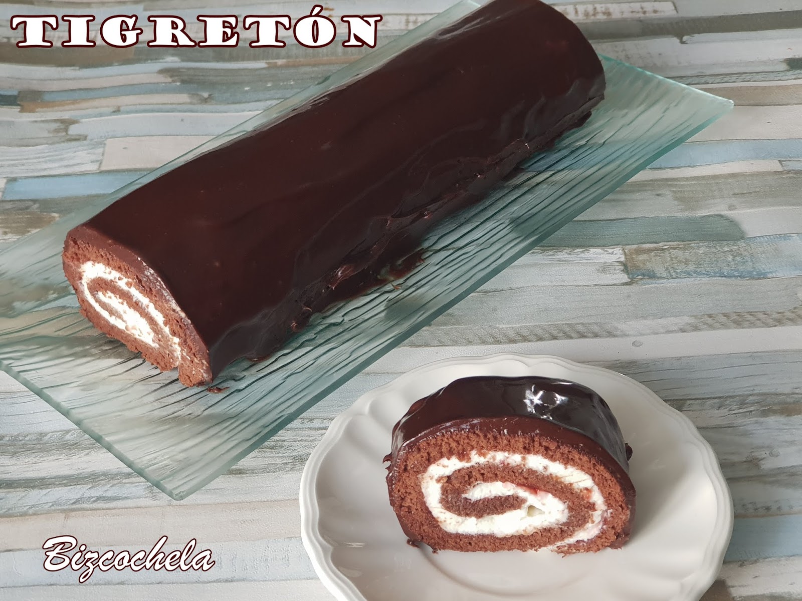 TIGRETÓN: BRAZO DE GITANO DE CHOCOLATE
