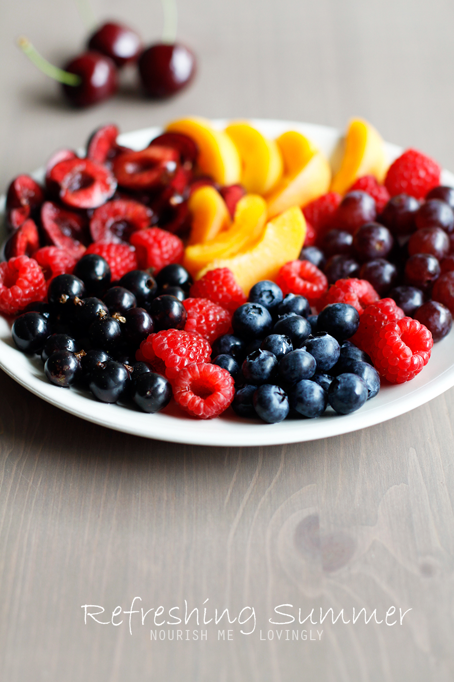 Nourish me lovingly: Refreshing Summer - Fruit swirl