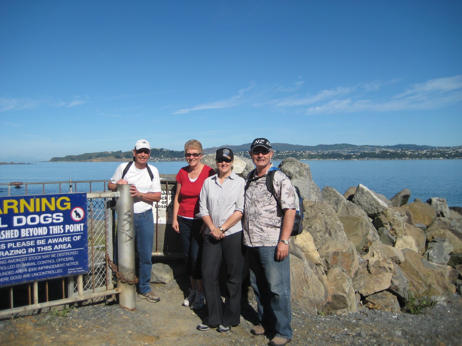 Don & Kathy's NZ Mission: Petone Hike/Pencarrow Lighthouse