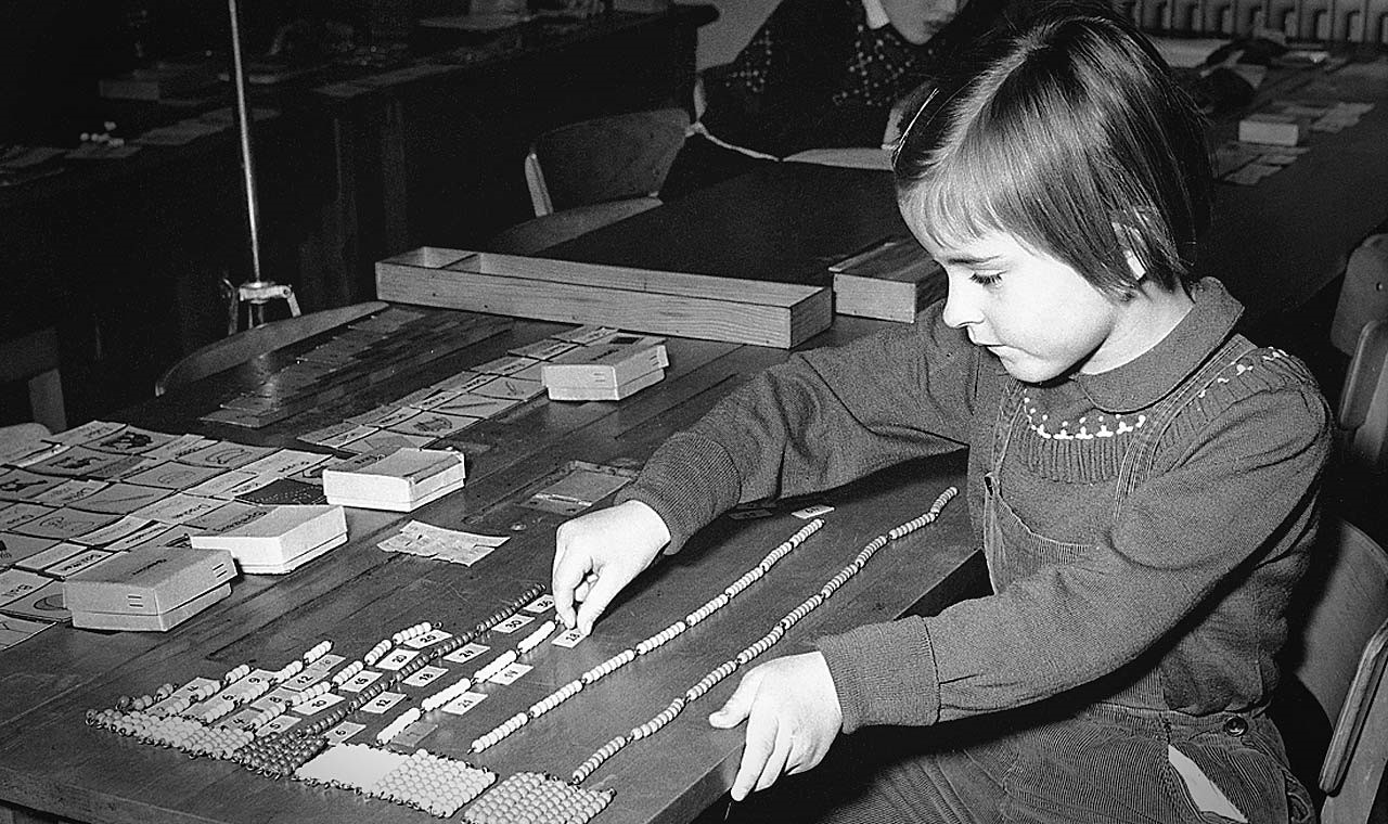 marinearte: María Montessori y el material didáctico