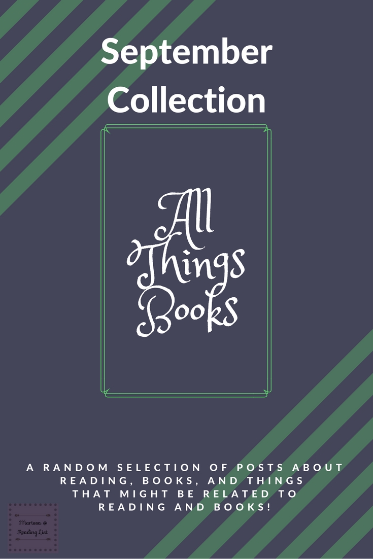All Things Books: September Edition - Reading List