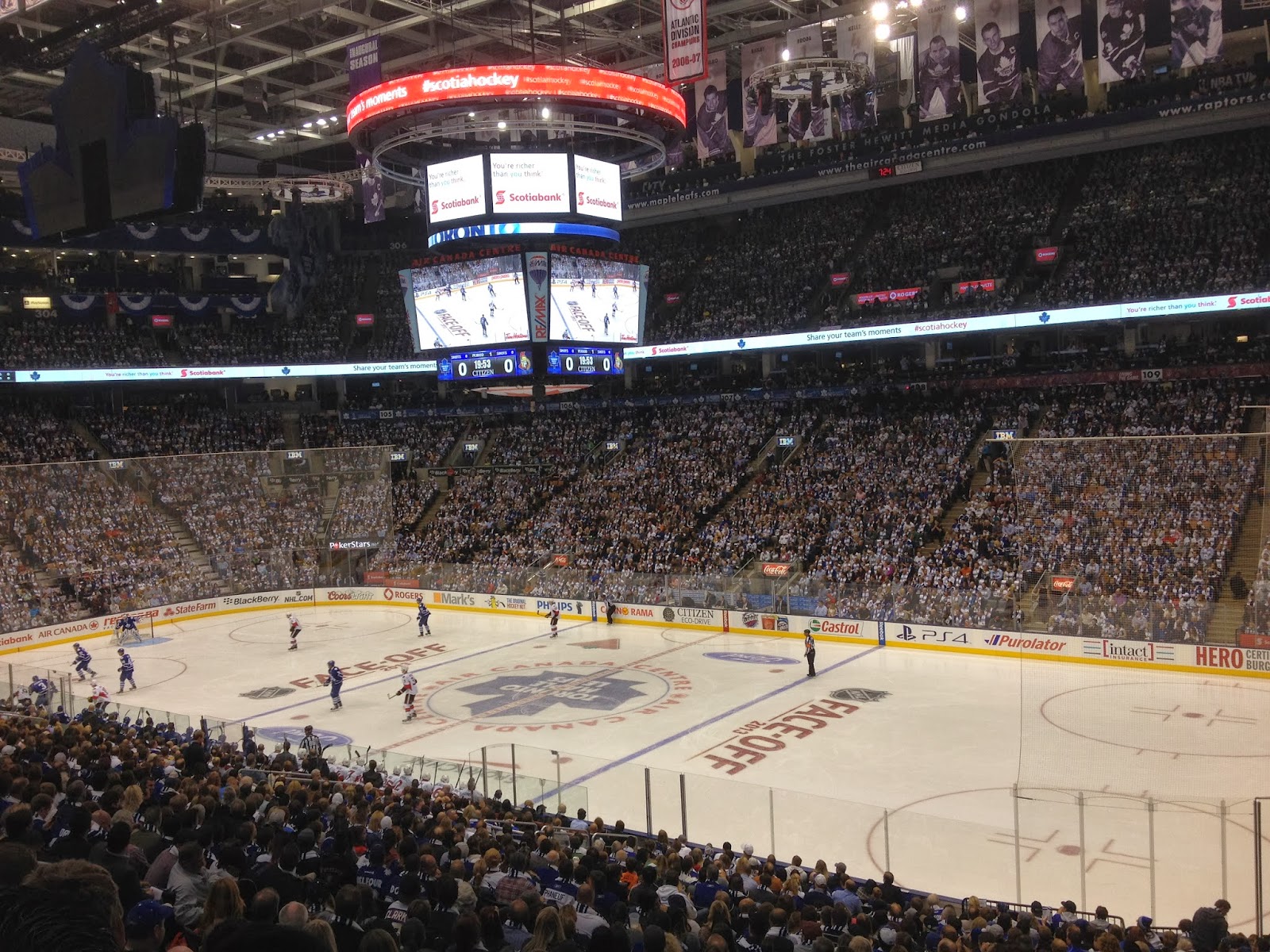 Virgil's Blog: Toronto Maple Leafs 2013-14 Home Opener