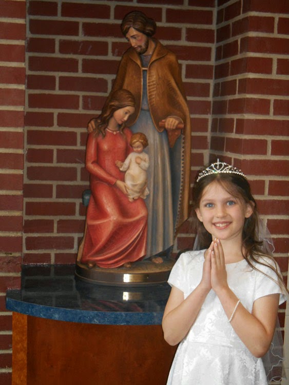 Our Home on the Range: First Daughter's First Communion