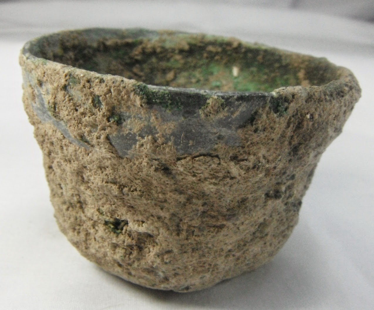 Antique Thai Siam Ban Chiang Bronze Bowl Pot Jar Glass Jug Vessel ...