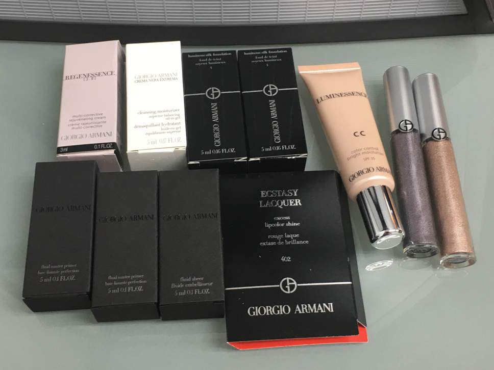 Giorgio Armani CC cream Eye tint