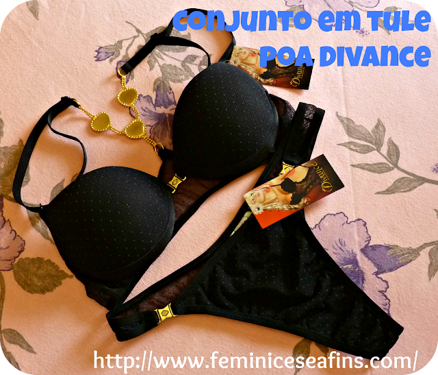 Conjunto Divance Moda Íntima | Feminices e Afins