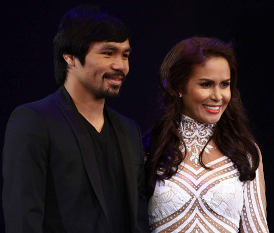 Famous Sports Personalities: Manny Pacquiao With His Wife Jinkee ...