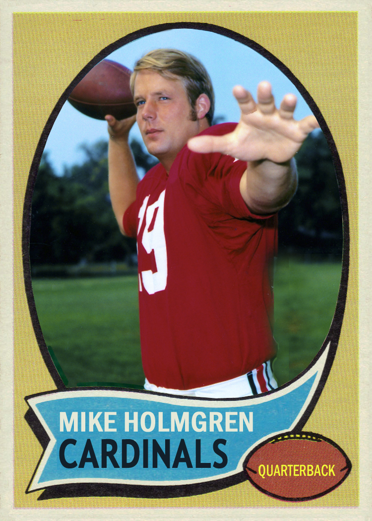Bob Lemke's Blog: Holmgren didn't make either the Cardinals or Topps cuts