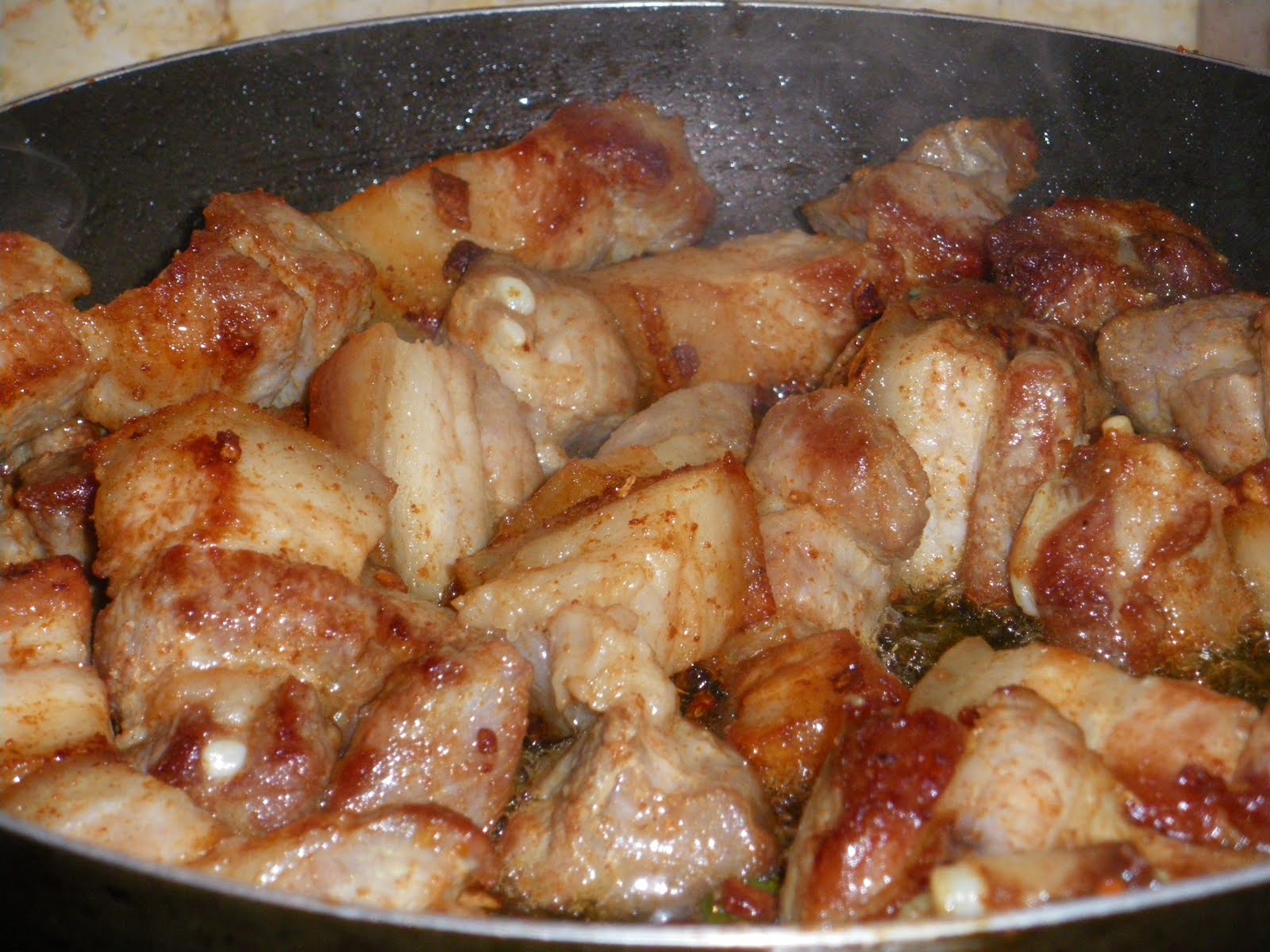 O que há pró jantar?: Torresmos