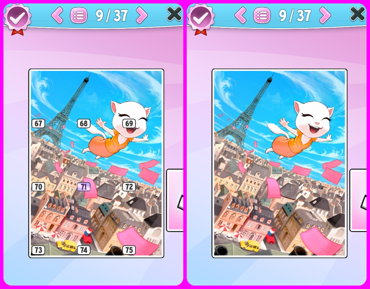 My Talking Angela - Álbum de Figurinhas COMPLETO - All Stickers