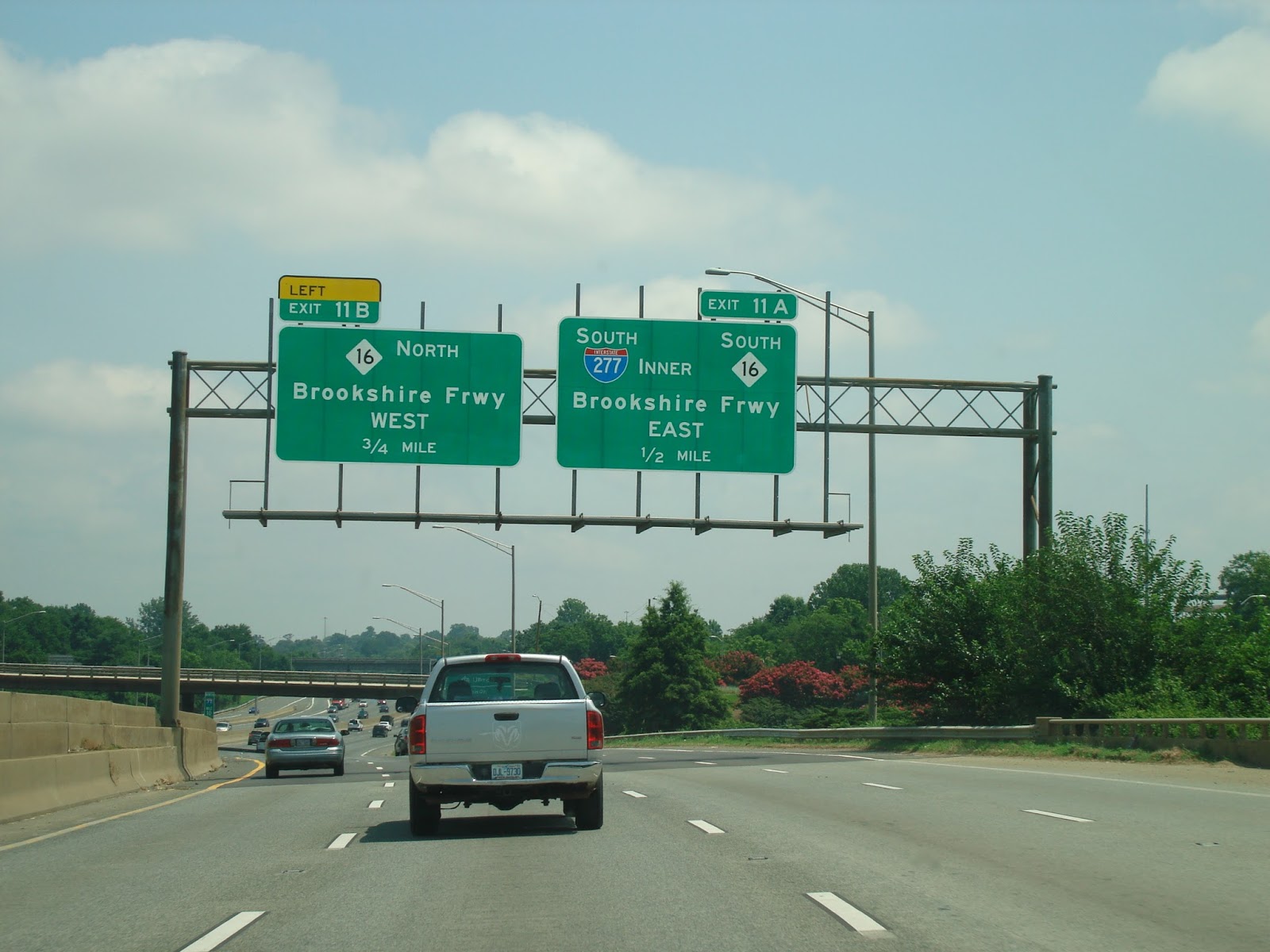 Luke's Signs: Interstate 77 & Interstate 277 - Charlotte, NC