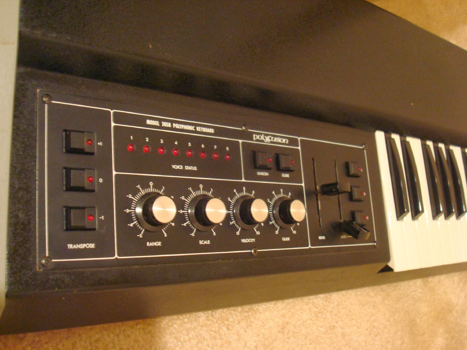 MATRIXSYNTH: Vintage Polyfusion Polyphonic Keyboard