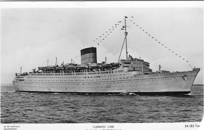 RMS "CARONIA" of 1947