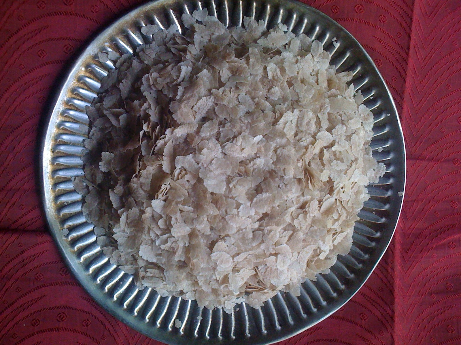 Kerala Traditional and Other Recipes: AVIL UPMA / POHA UPMA (FLAKED ...