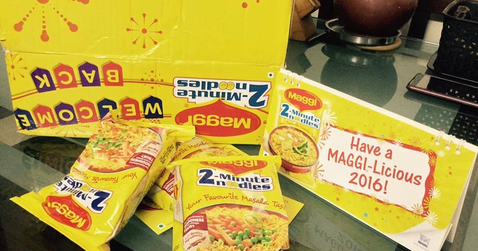 Welcome Back, MAGGI!